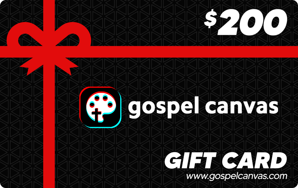 Gift Card – Gospel Canvas